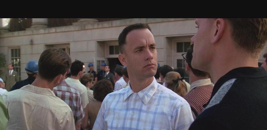 How do different characters in "Forrest Gump" reflect the relationship ...
