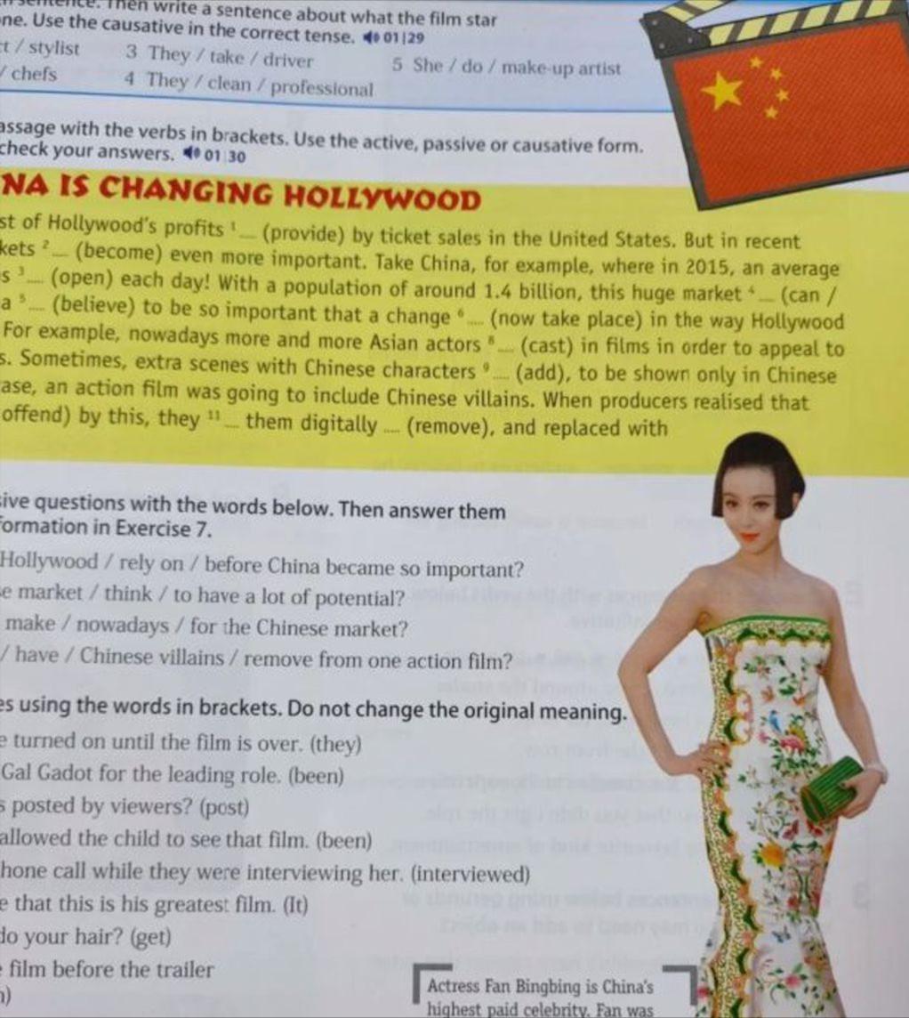 After the tax evasion scandal, Fan Bingbing suddenly became a Spanish ...