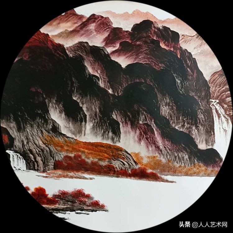 Appreciation of the arm paintings of Guo Zhanlin, the founder of hand ...