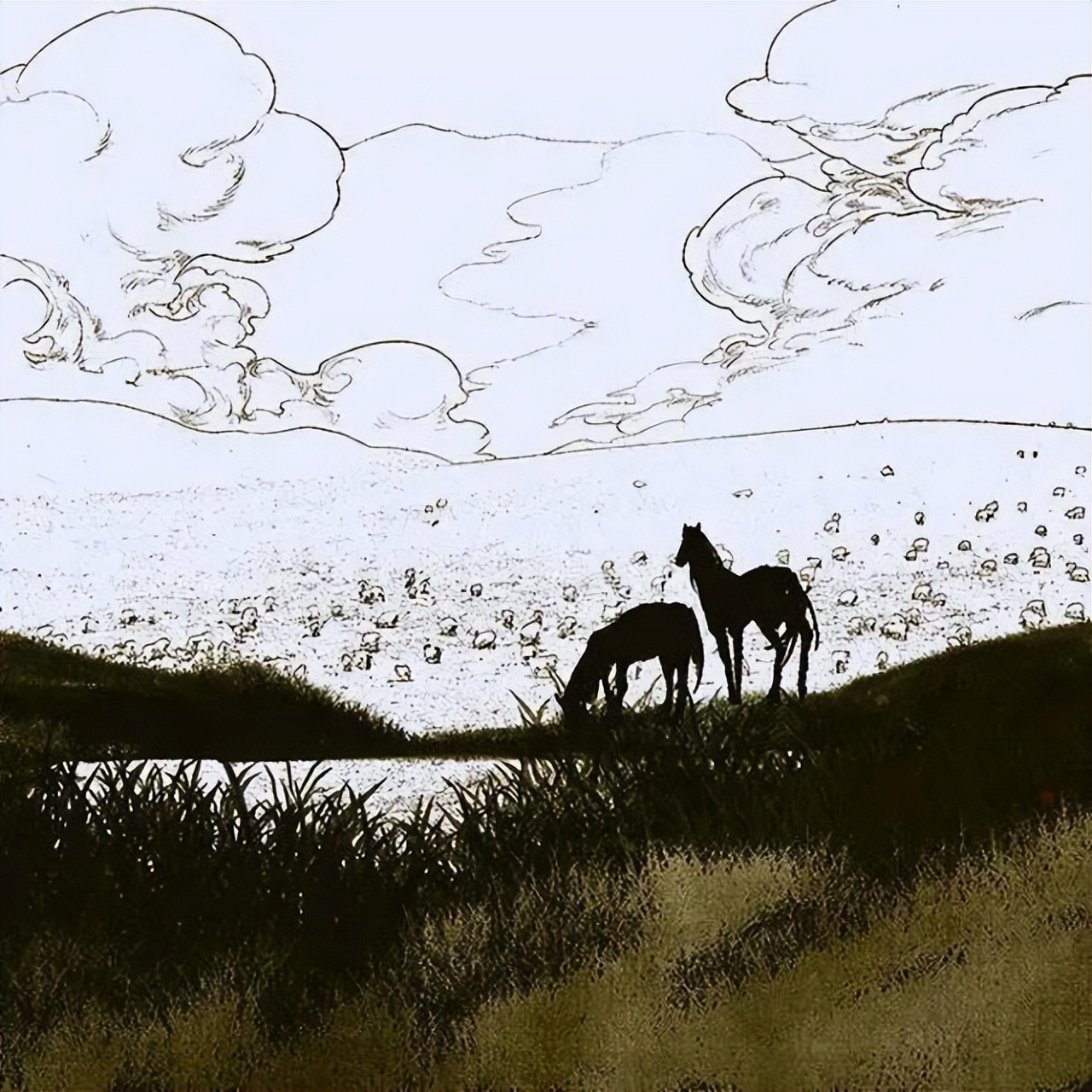 Wei Zhuang: A poem written to a Japanese monk, ethereal and mysterious ...