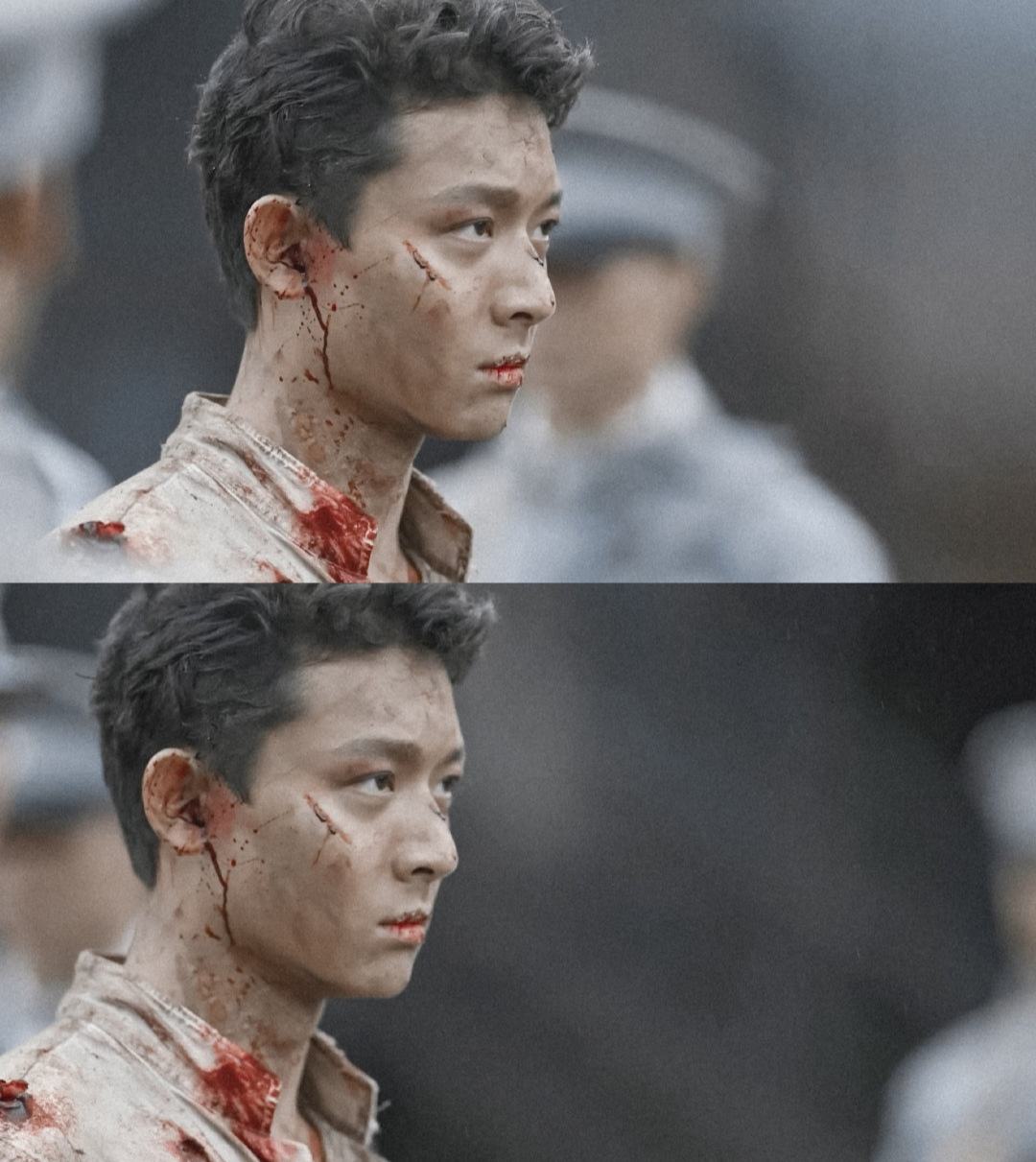 The actor in military uniform, Yang Yang has a compelling temperament ...