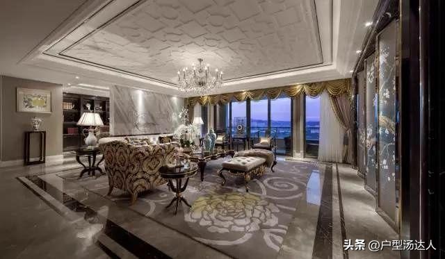 The 398-square-meter top-level flat floor with the most extravagant ...