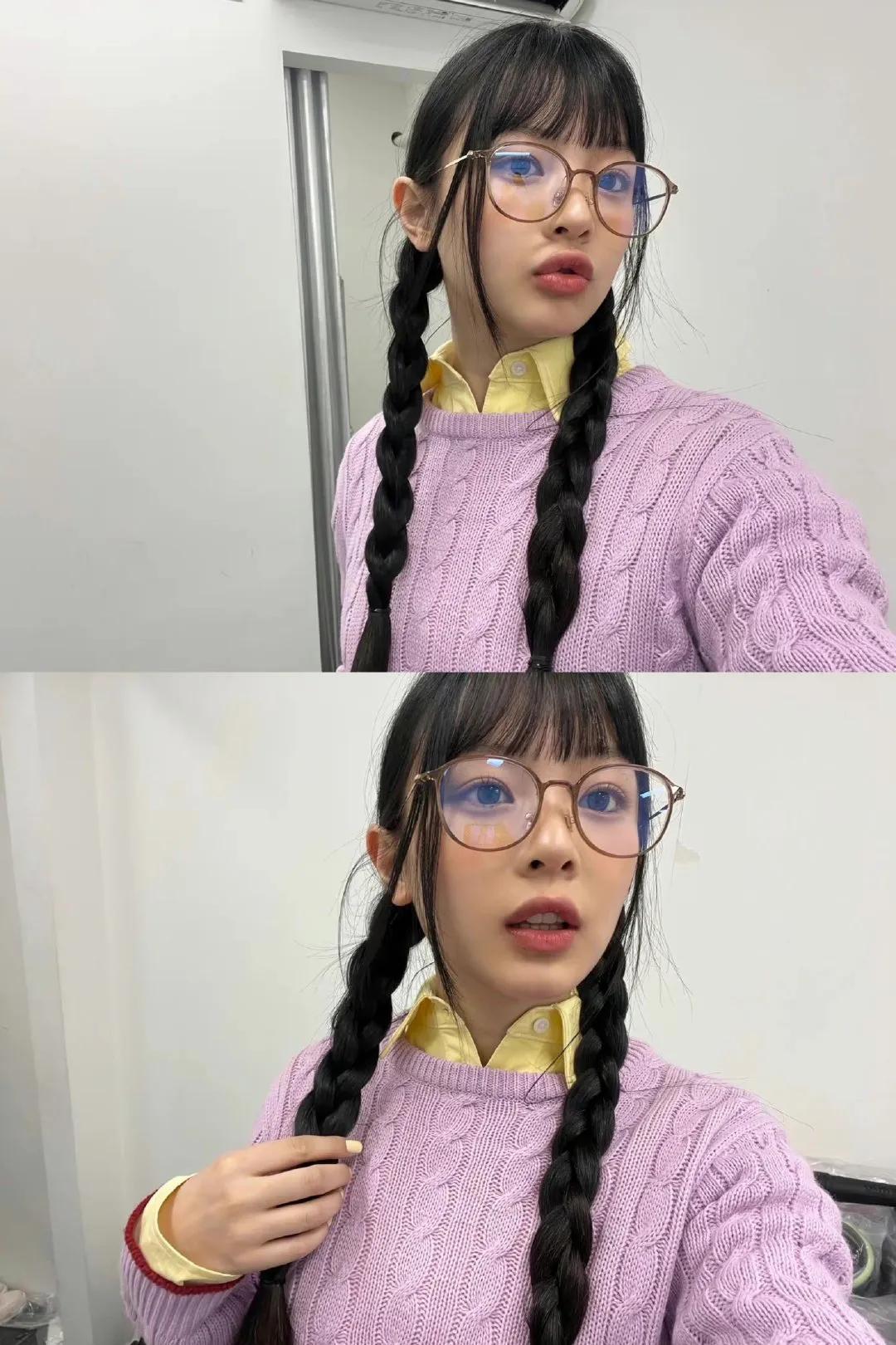 Hanni, Fan Yuxin, such a cute girl, why wasn't I born - iNEWS