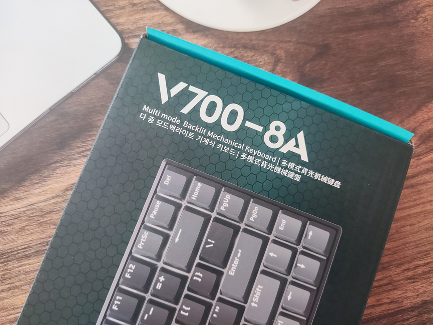 Rapoo V700-8A multi-mode wireless gaming mechanical keyboard: this is called the all-around ...