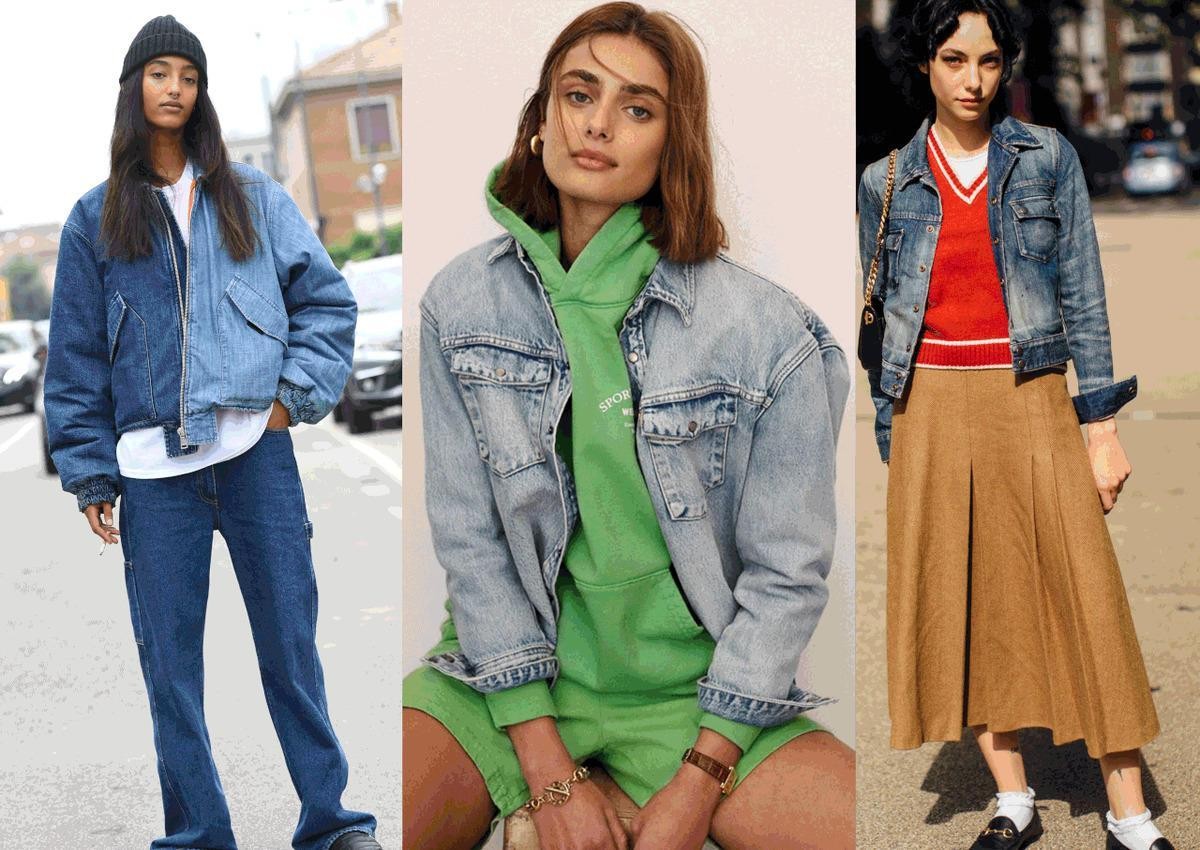 How to wear a classic denim jacket in a high-end fashion - iNEWS