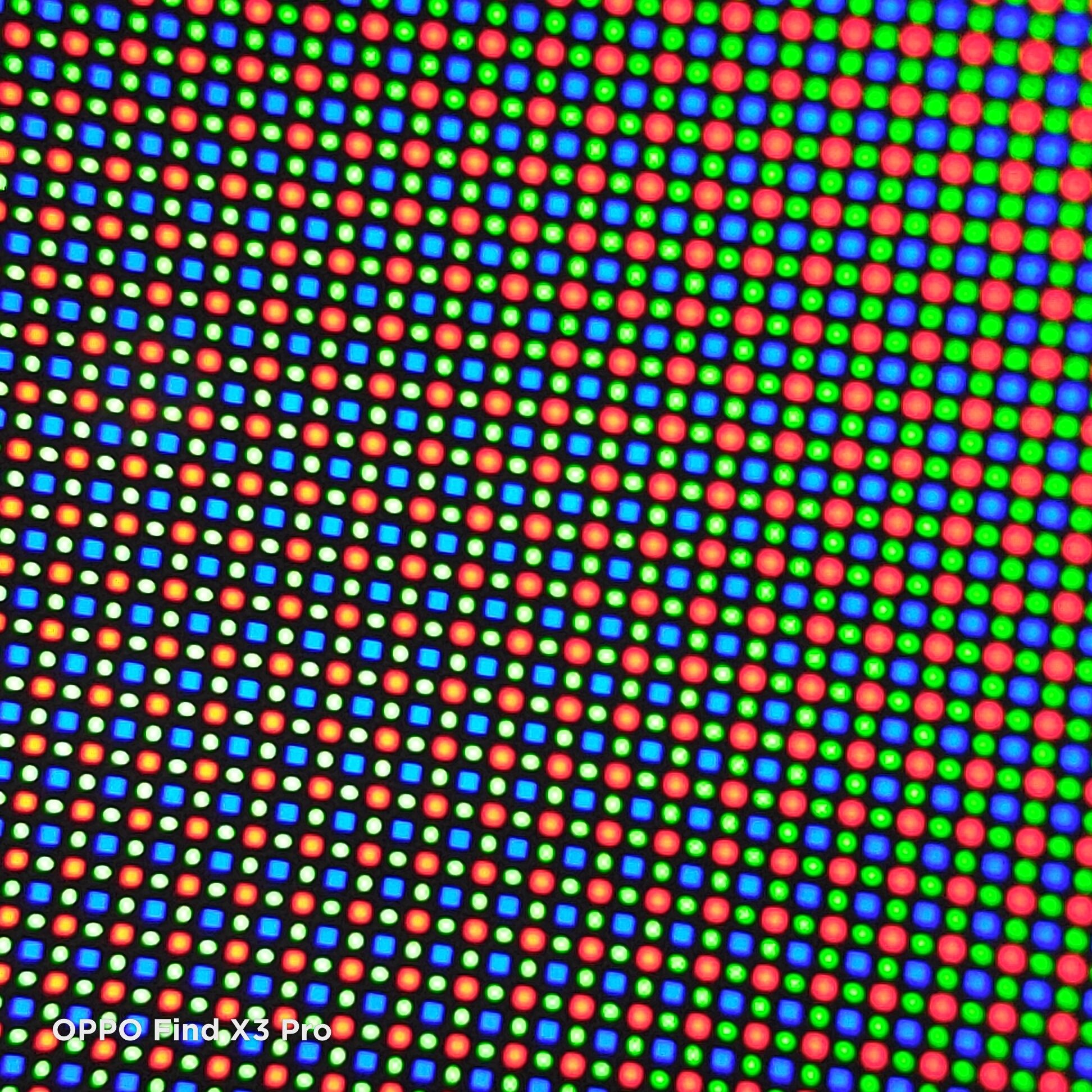 Inventory of screen pixel arrangement: RGB, diamond, "Zhou Dongyu ...