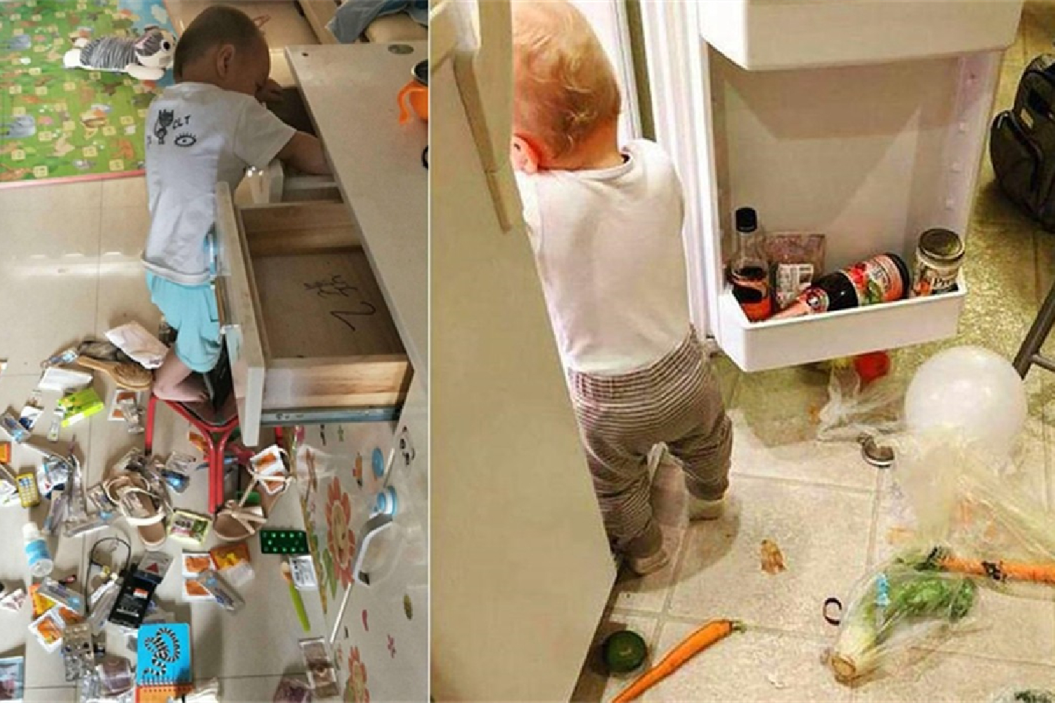 Why do babies keep rummaging through boxes and cabinets, climbing up ...