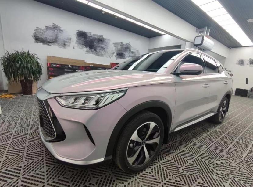 BYD Song Plus Color Change Dream Volcanic Ash Case Sharing - iNEWS