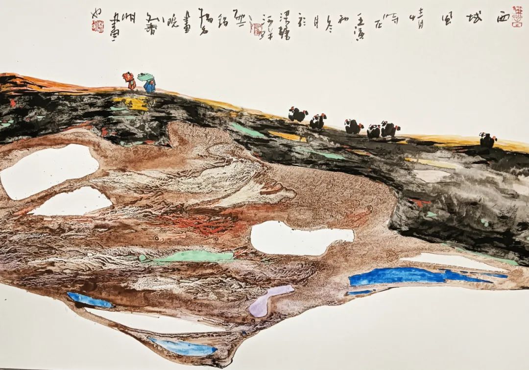 Asking about Ink Painting - Appreciation of Liu Chunming's Works - iNEWS