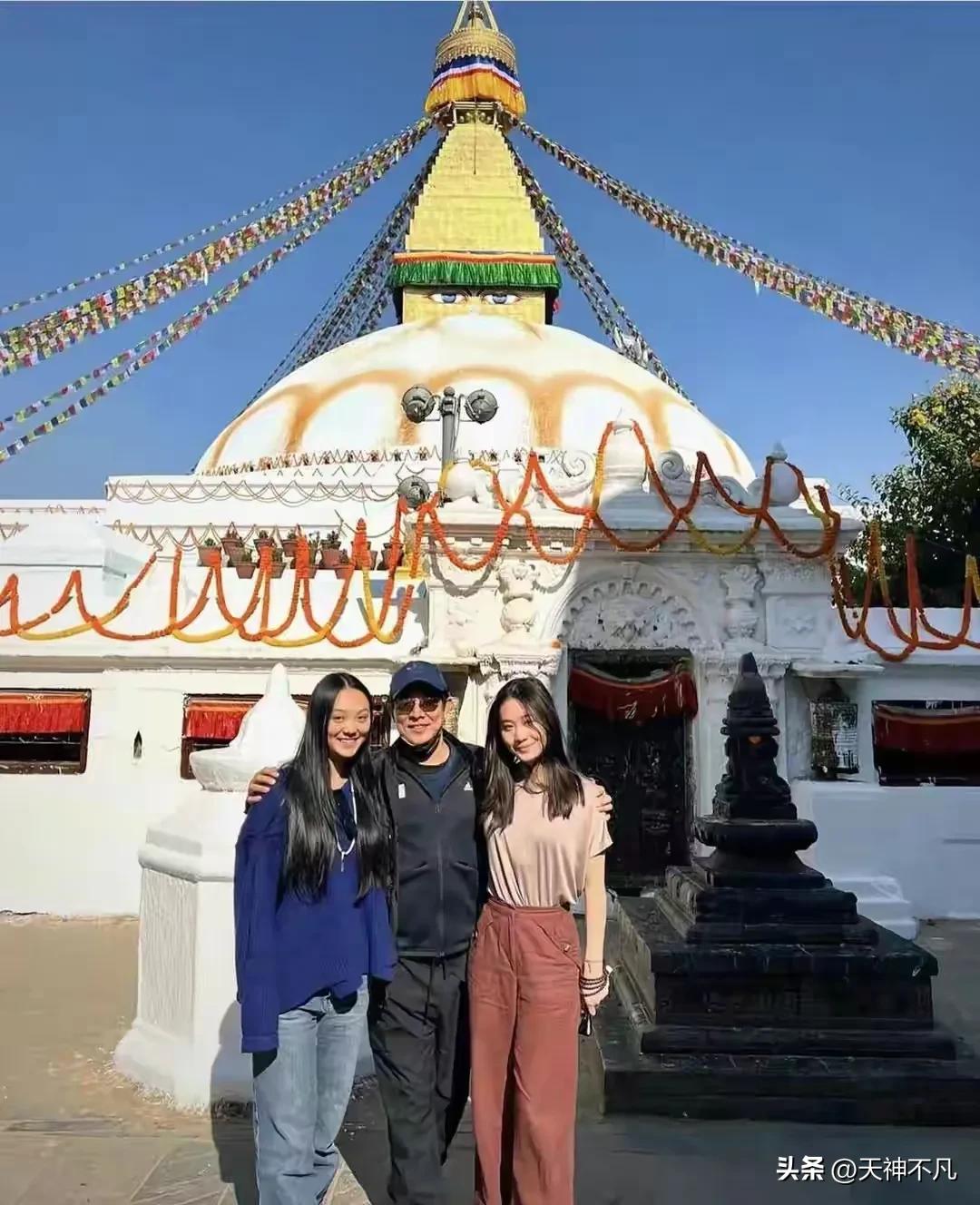 Jet Li's recent situation was exposed, and he took his whole family ...