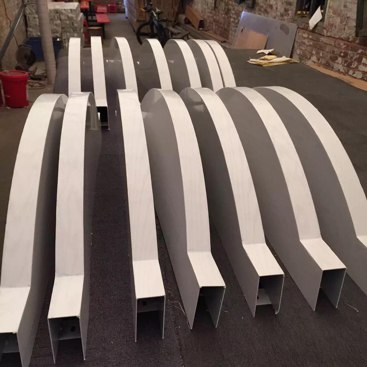 How to customize the curved aluminum square pass - iNEWS