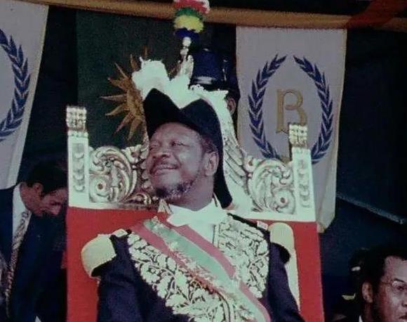 African ogre, Bokassa, lustful, hollowed out the treasury just to marry ...