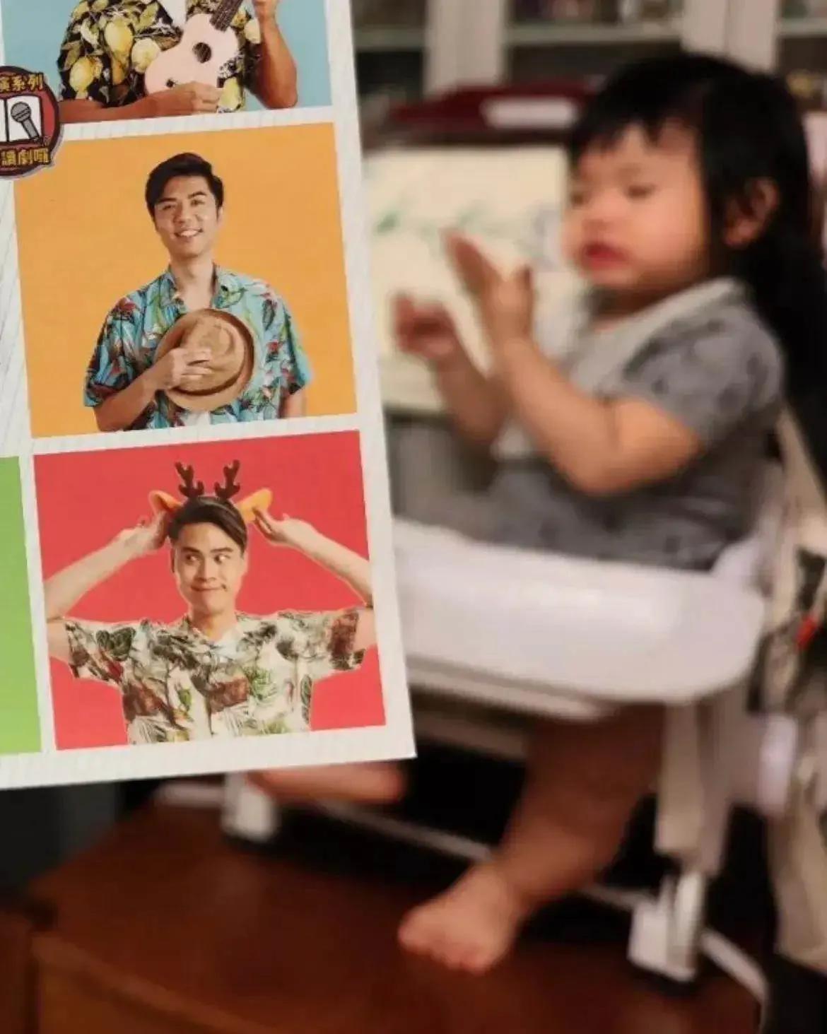 Ariel Lin shows her daughter's face for the first time!The fleshy ...