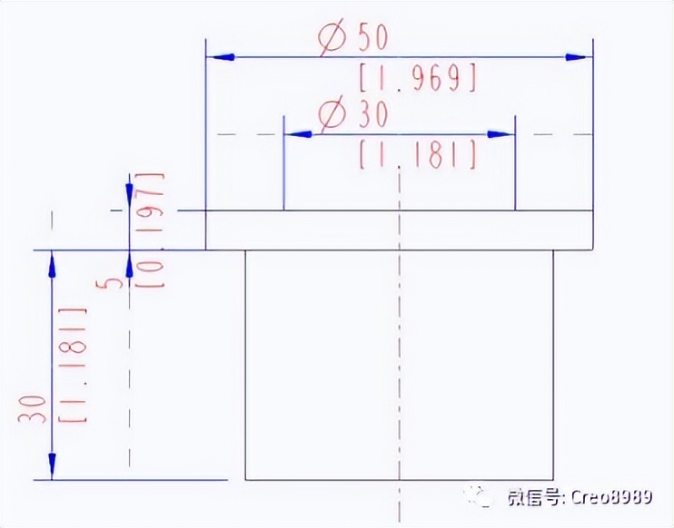 Proe/Creo Drawings Dimension Annotation Tolerances and Drawing Symbols ...