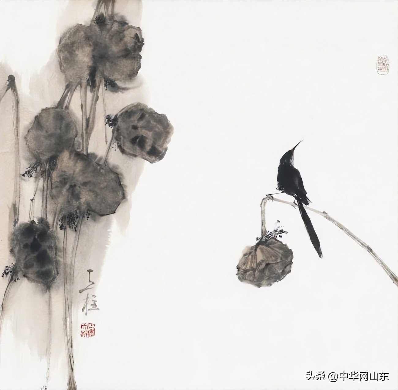 "Bardic Poetry" by the Famous Painter Qin Tianzhu: Walking in Purity ...