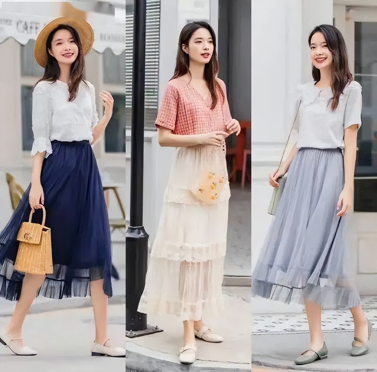 Summer is more suitable for fresh and elegant colors, these comfortable ...