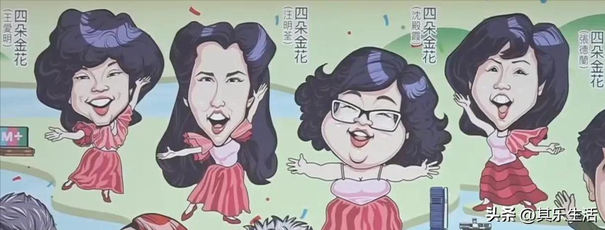 TVB's 55th anniversary celebration, the classic character cartoons are ...