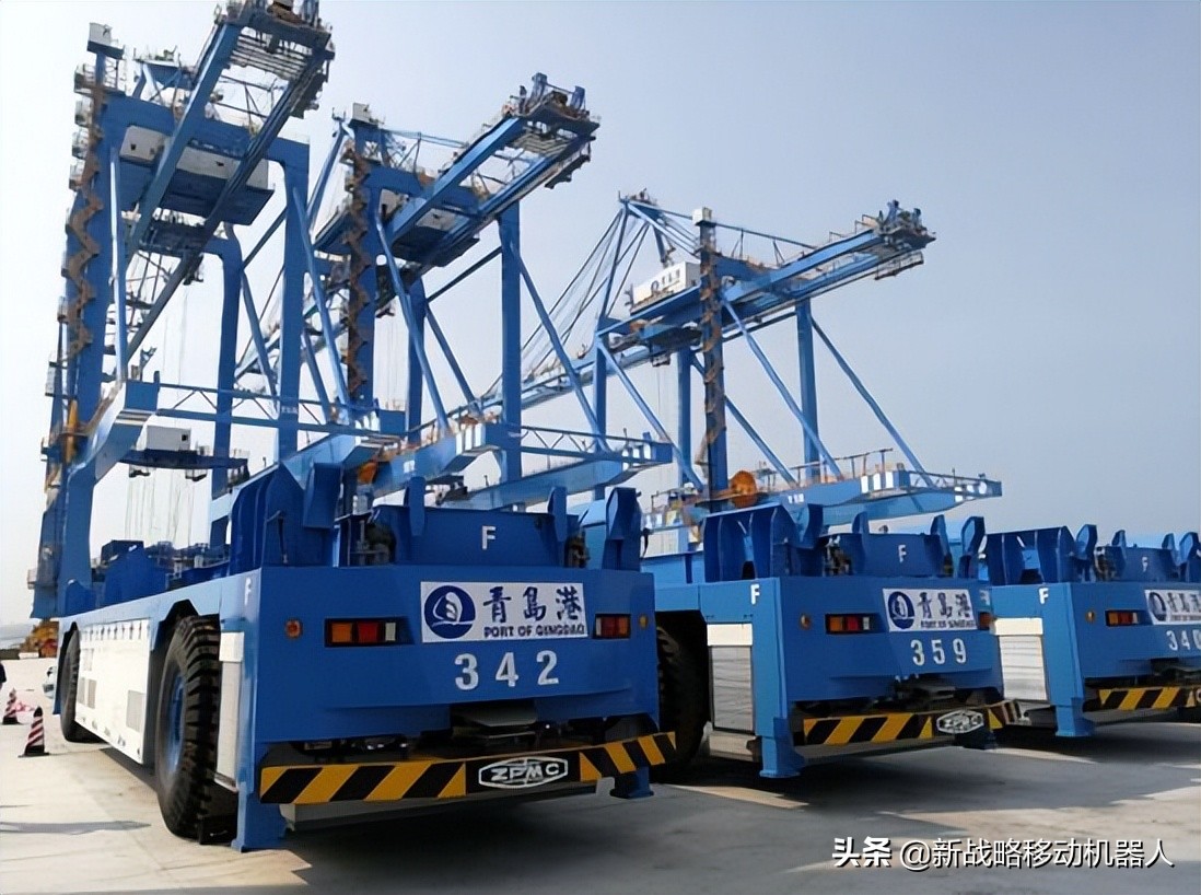 Nearly 400 units - Inventory of China's 6 major automated port AGV ...