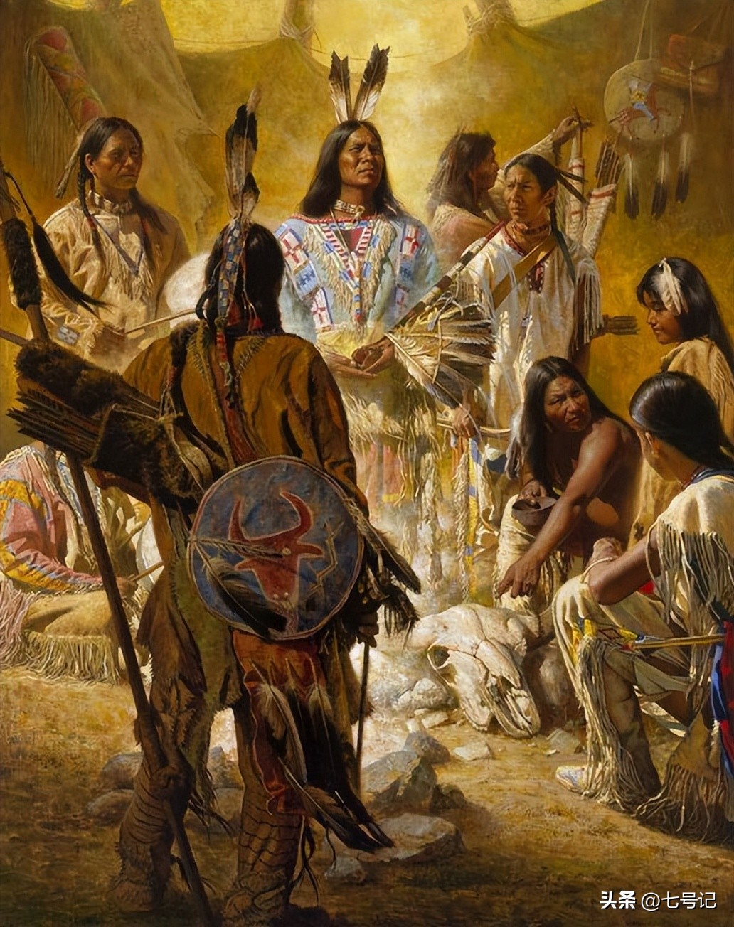 The fate of the Americans! American Western Expansion and Native ...