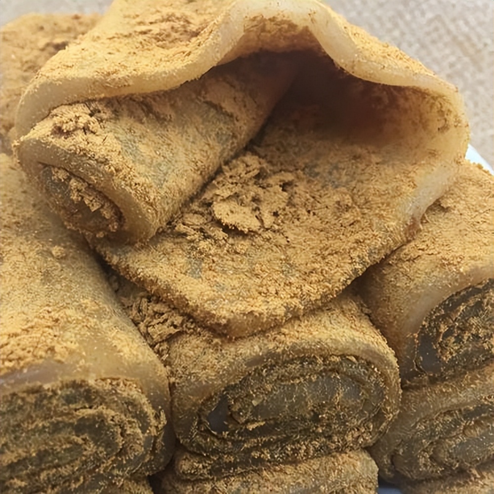 Northeast bean noodle rolls, also known as donkey rolling, learn the ...