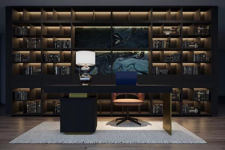 Dark color design, low-key and minimalist space aesthetics - iNEWS