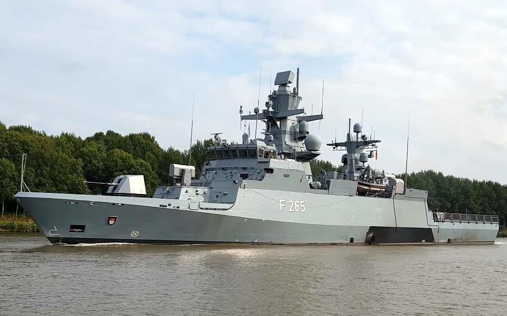 World Frigate Cruise 12 German "Brunschweig" class corvettes - iNEWS