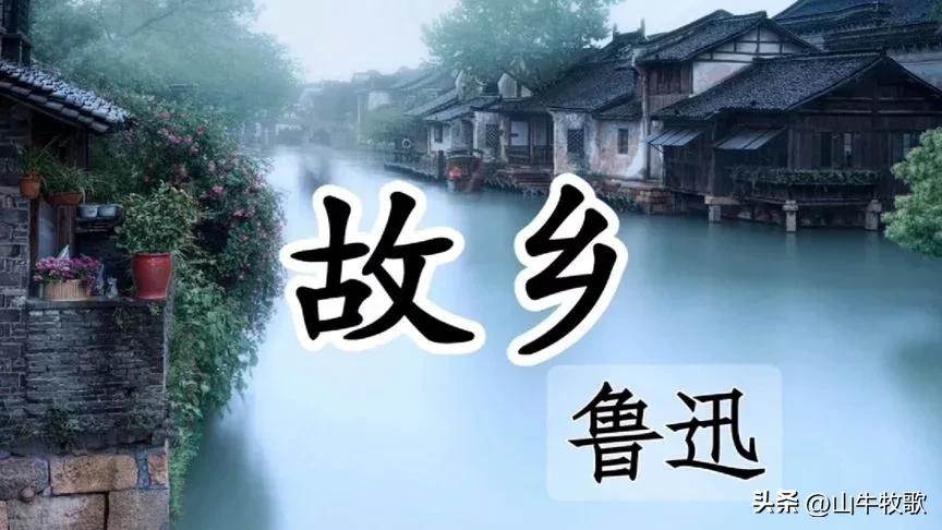 Bi Feiyu explains Lu Xun's "Hometown", the sharp and unique discovery ...