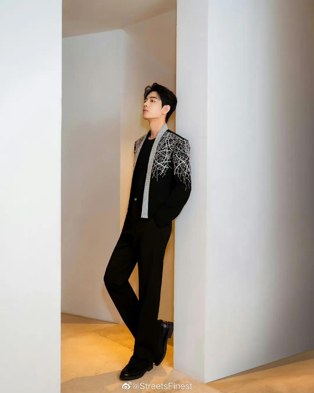 Xiao Zhan's bright star suit style - iMedia
