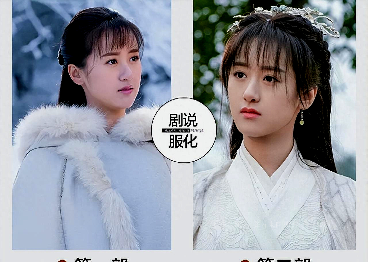 Comparison of substitutions in "Jian Ye", netizen: Ning Que played by ...