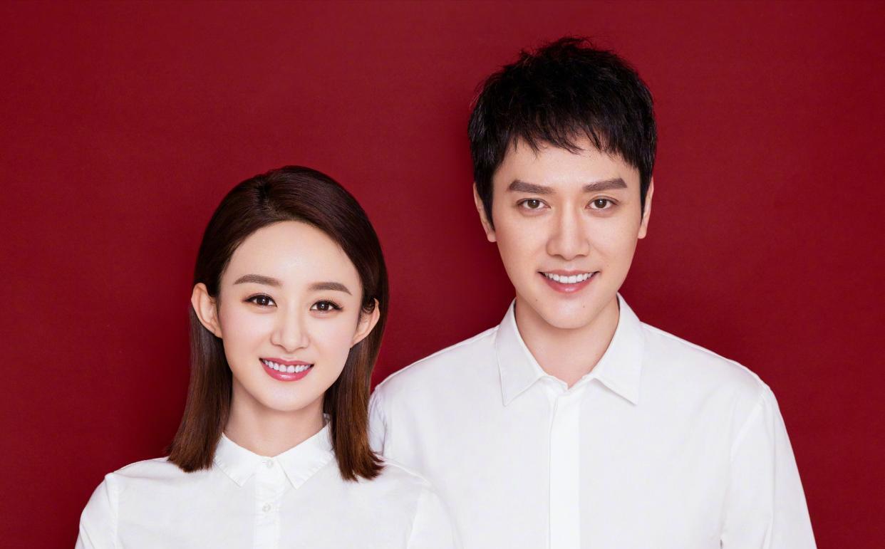 It was revealed that Zhao Liying and Feng Shaofeng were expected to ...