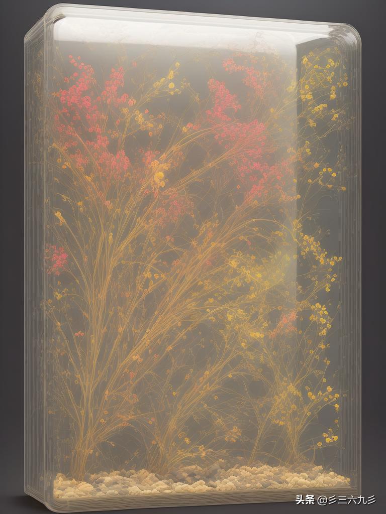 Cultural and creative design, desktop plant landscape display box - iNEWS