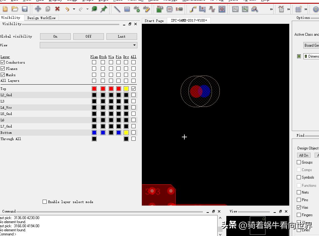Allegro 17.2 使用Color對話框自定義Visibility面板 - 頭條匯