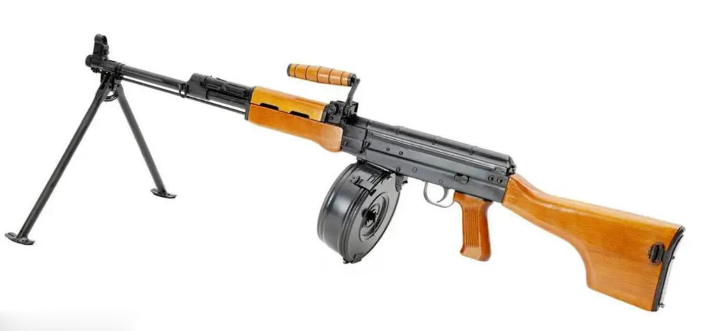 An overview of various types of domestic machine guns, ranging from ...