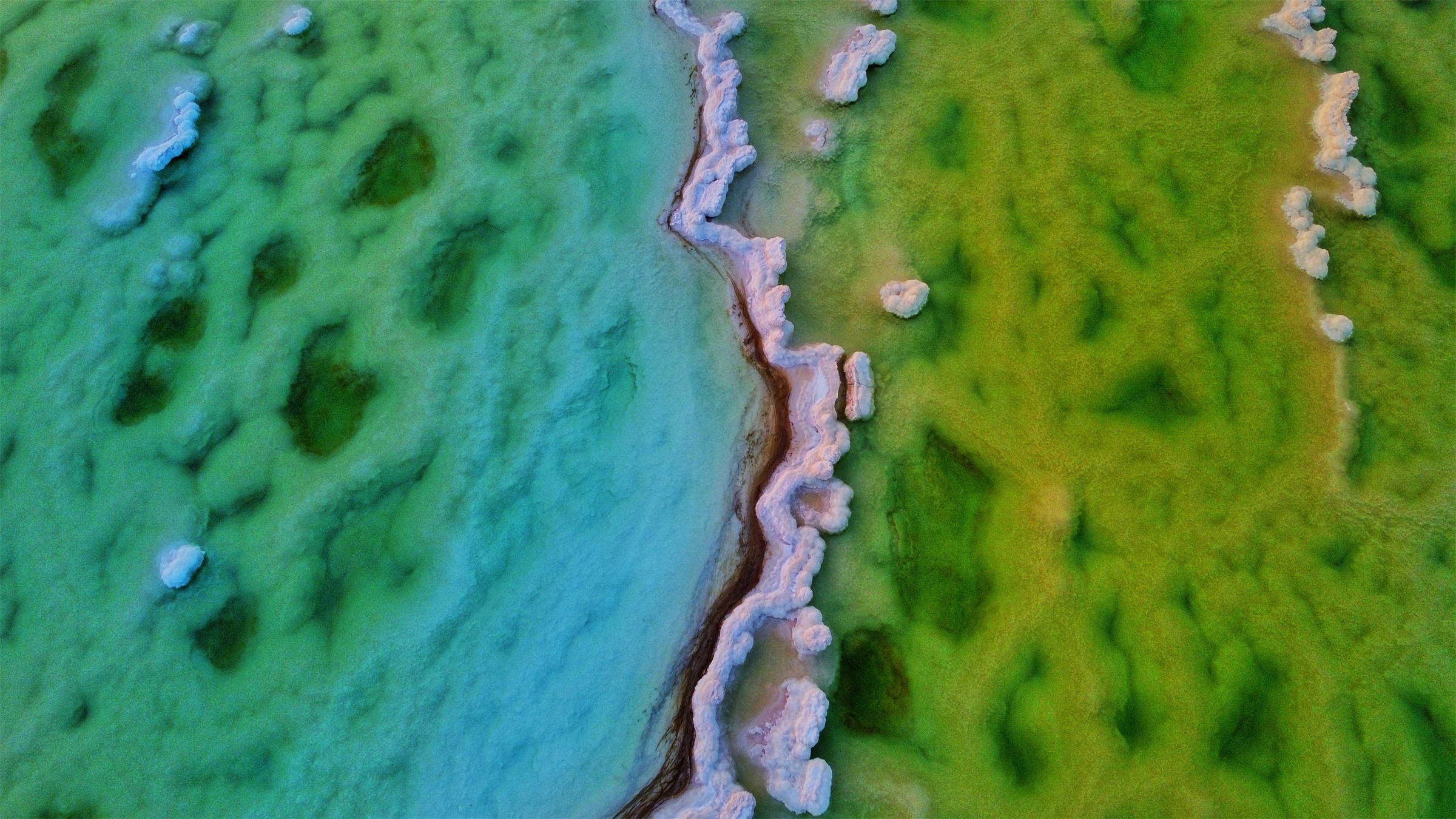 Lop Nur, Xinjiang: "Water Yadan" is dreamy and beautiful - iNEWS