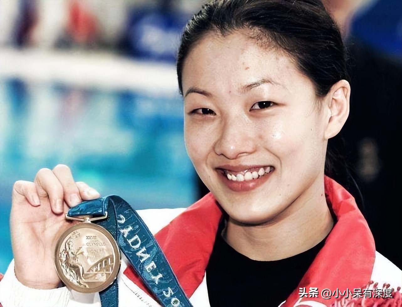 A recent photo of diving queen Fu Mingxia, 44 years old, she is very old, much older than her ...