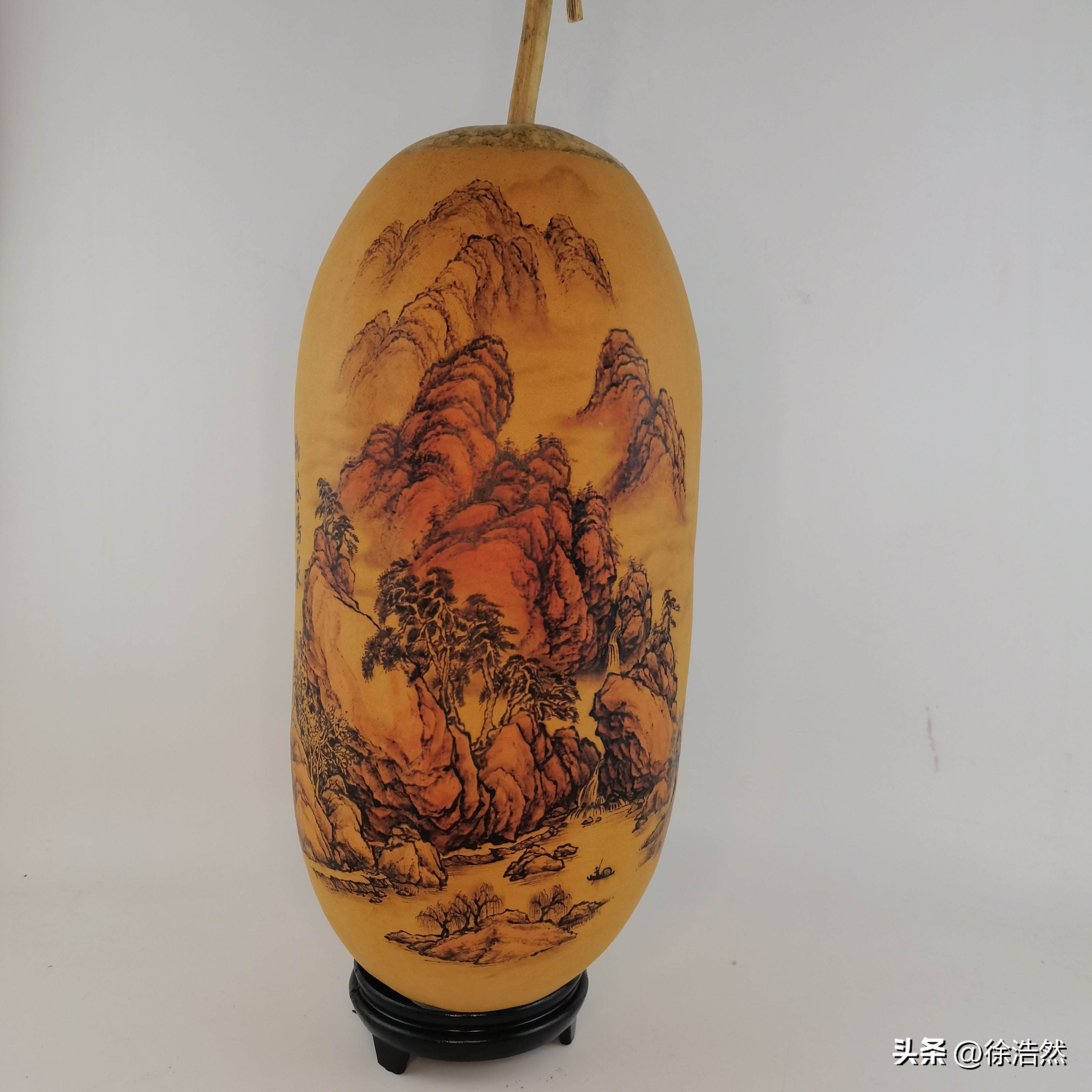 Natural gourd, winter melon, gourd, pyrography - iNEWS