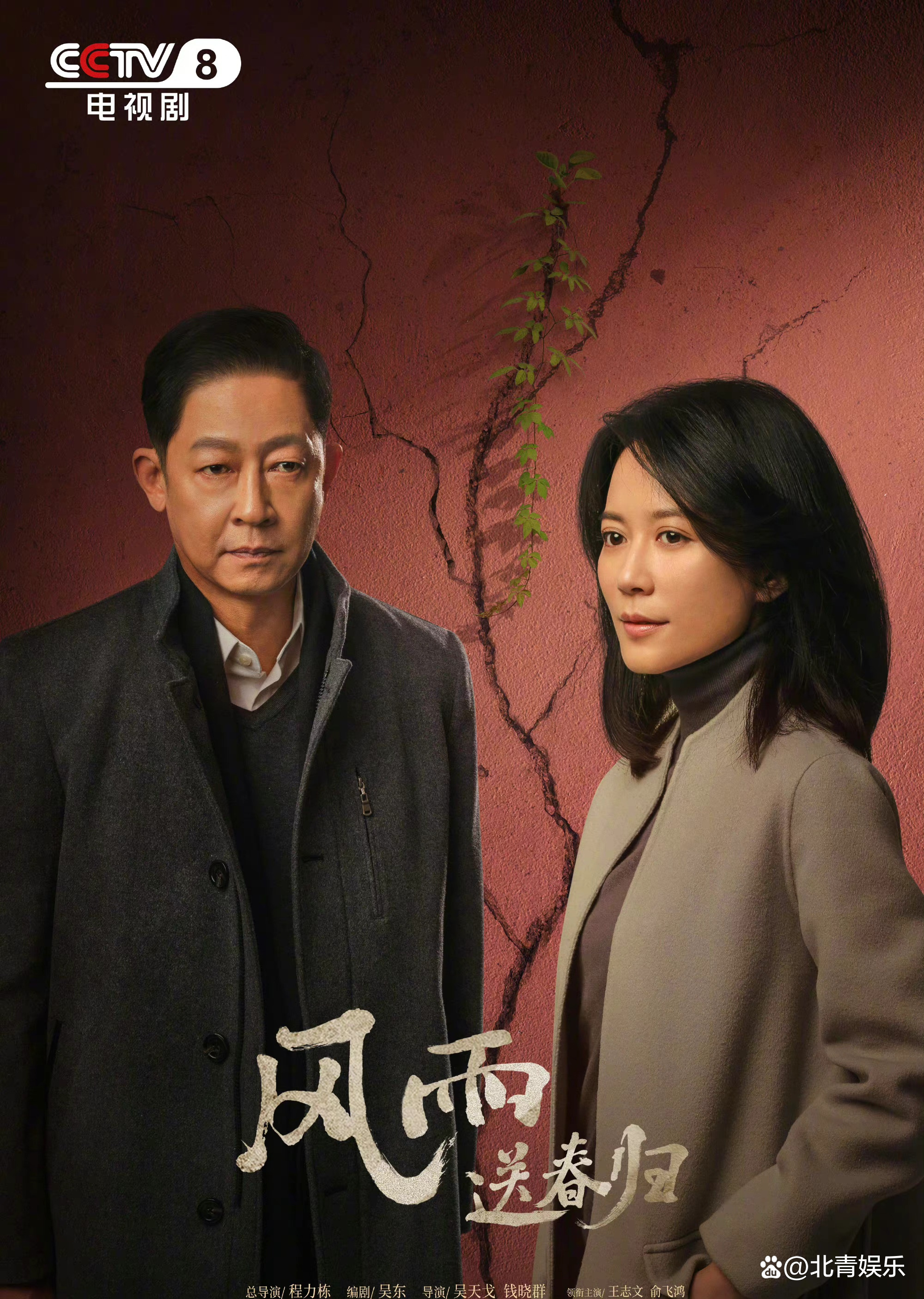 Wang Zhiwen and Yu Feihong starred in "The Wind and Rain Sending Spring ...