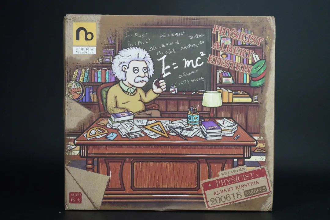 Small subject matter & large scale~Naisi Building Blocks Einstein - iMedia