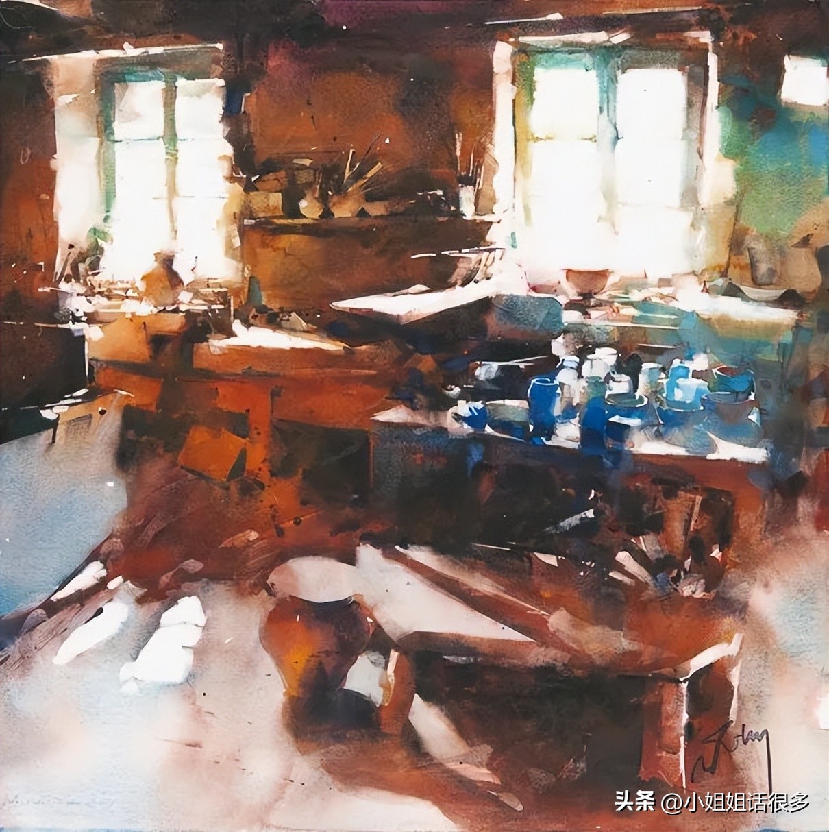 Famous Watercolor Appreciation - Corner of Life - iNEWS