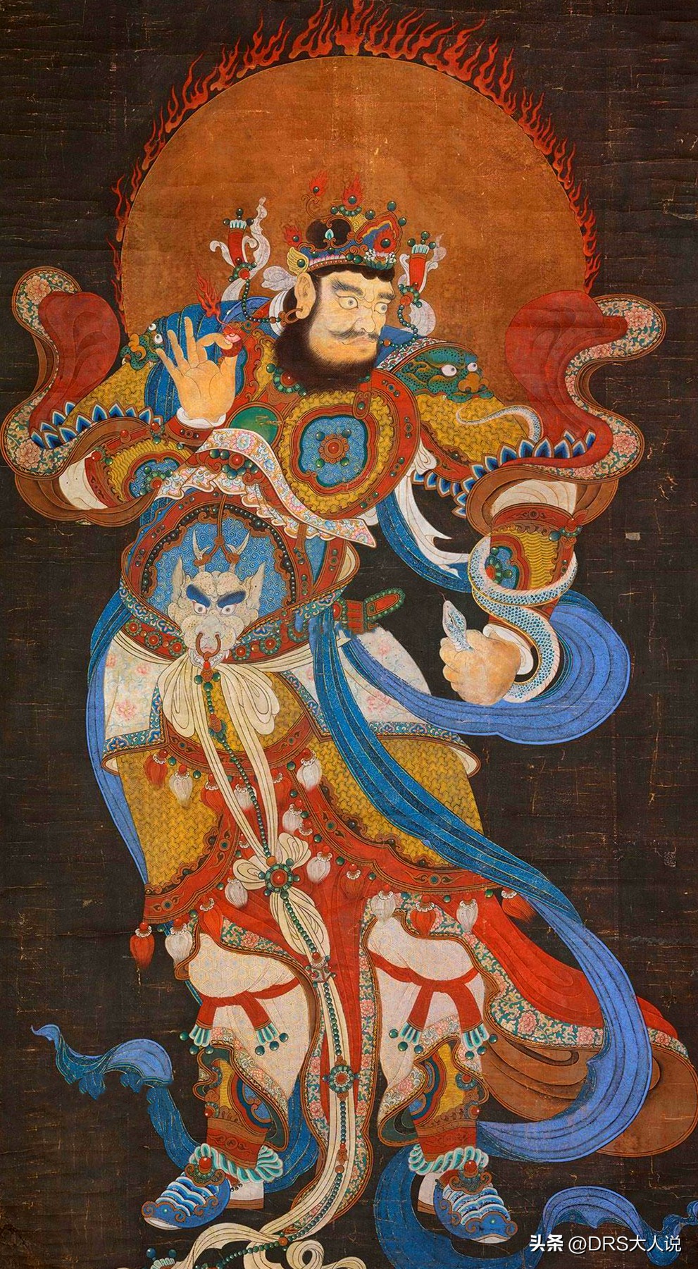 You don't know the Buddhist Tianbu protector: Guangmu Tianwang Buddhist ...