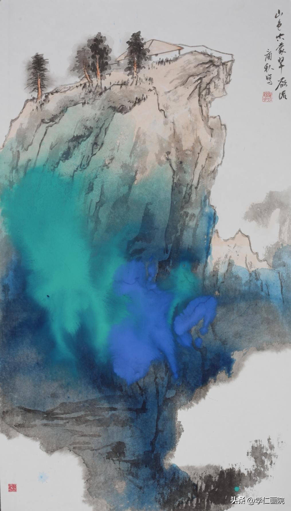 Painter Luo Linqiu: The Rising Star of Chinese Splashed Landscape ...