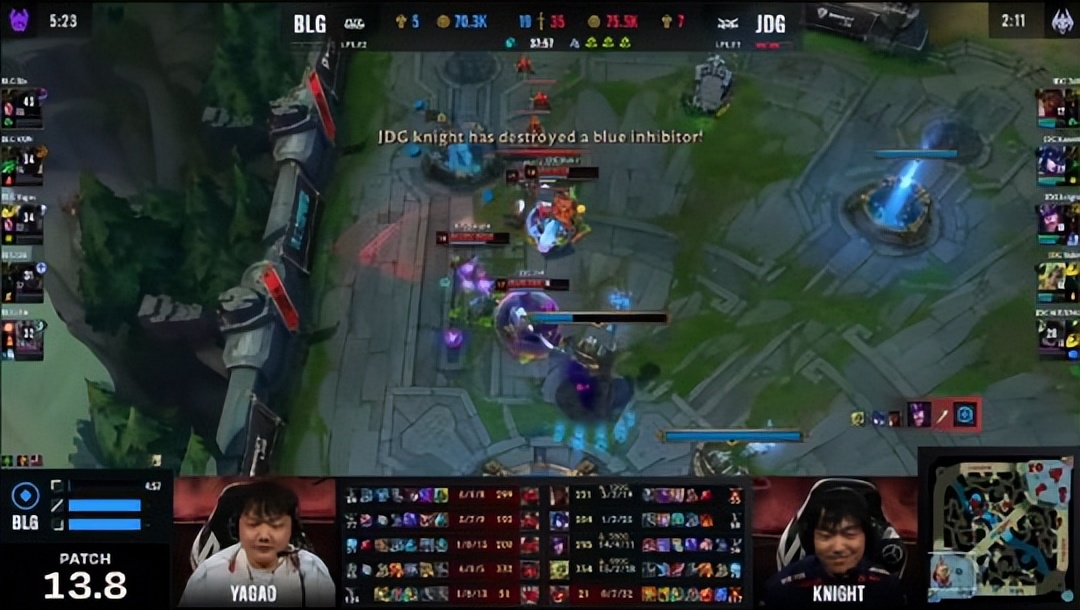 MSI季中賽JDG3-0BGL，Knight再勝Yagao；龍王存在BUG因隊友而觸發 - 資訊咖