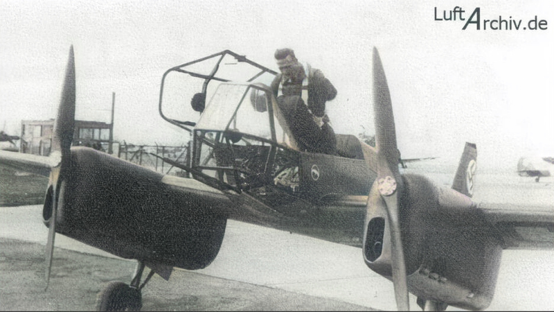 German World War II development of the prone aircraft, Akaflieg Berlin ...