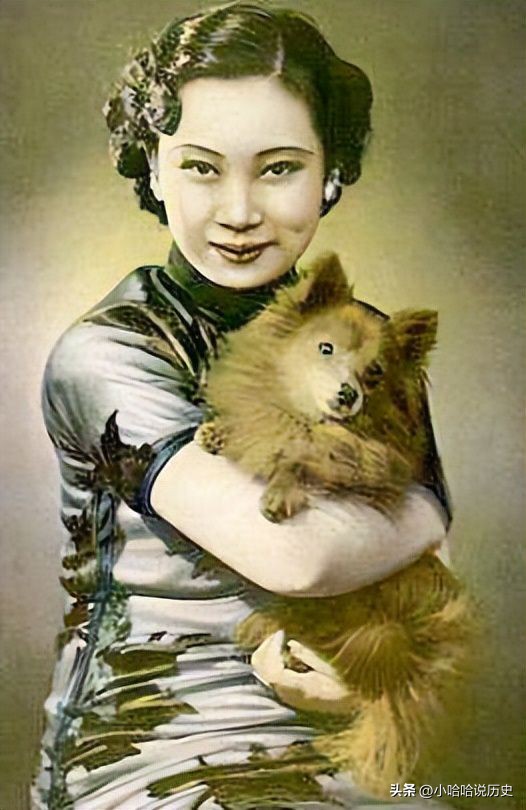 Gu Ruiyu, the wife of the army, was the marshal Zhang Xueliang's ...