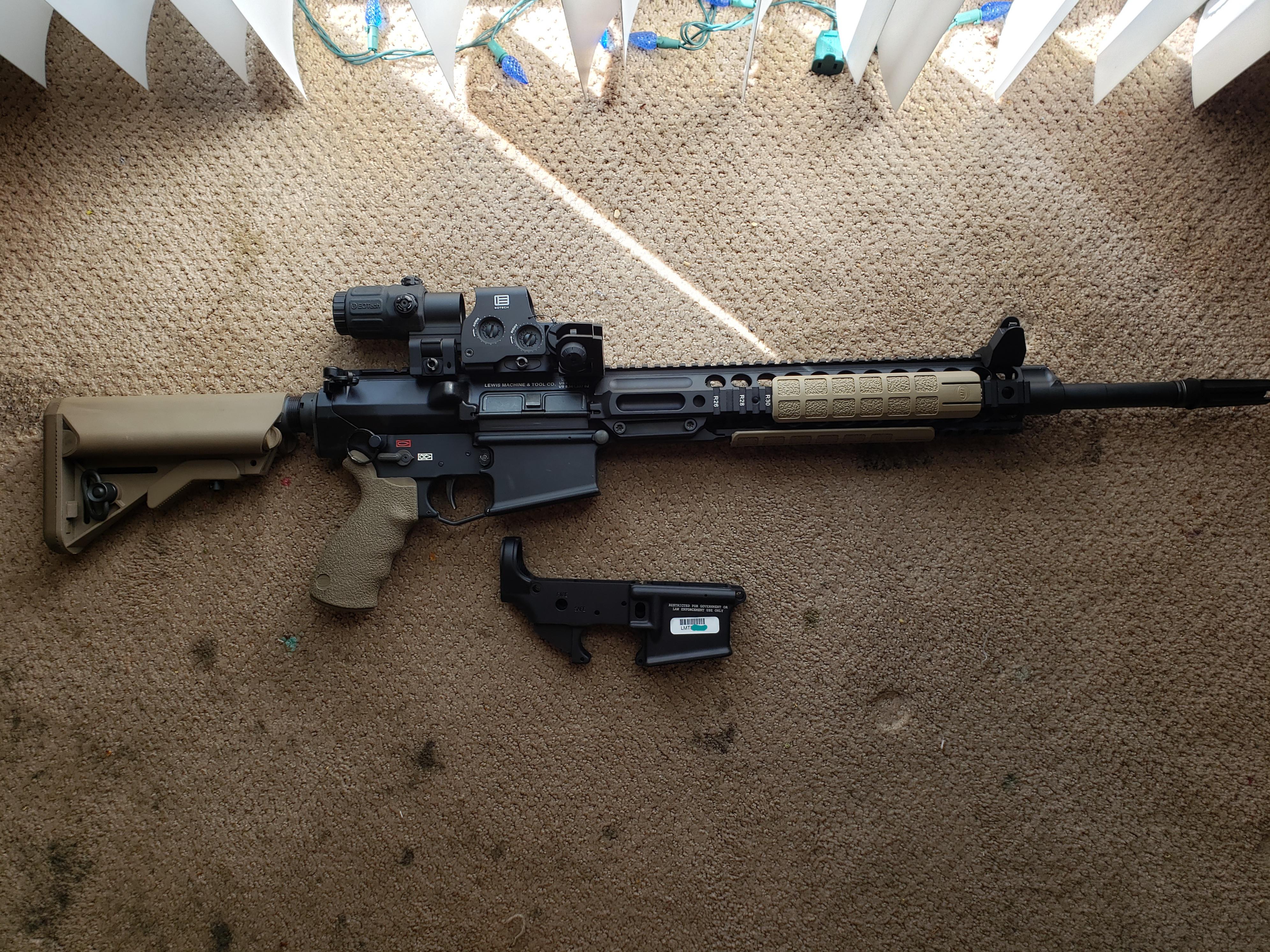 LMT MARS-L Heavy Duty Modular Bilateral Operation Rifle - iNEWS