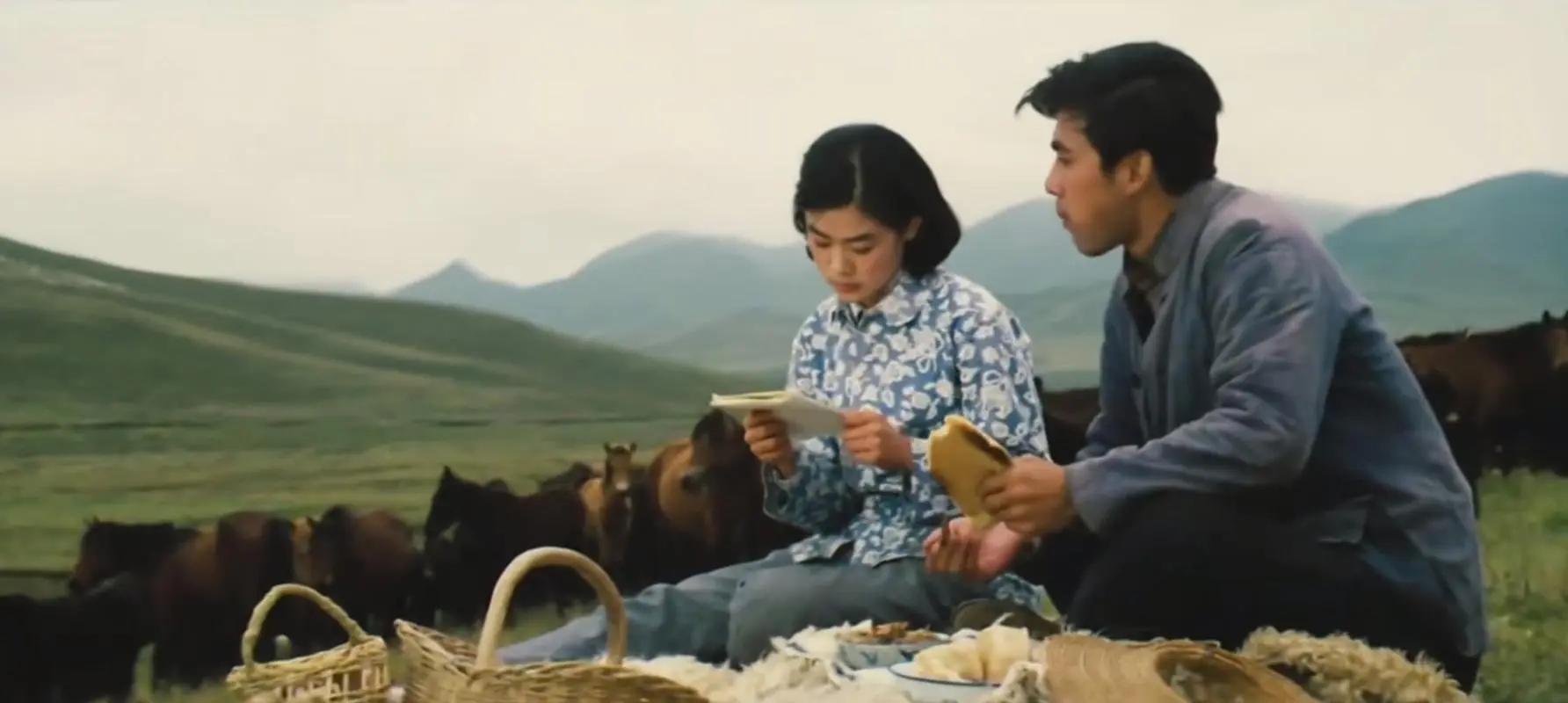 In the movie "Wrangler", Xu Lingjun and Li Xiuzhi's love is the ideal in the world, who doesn't ...