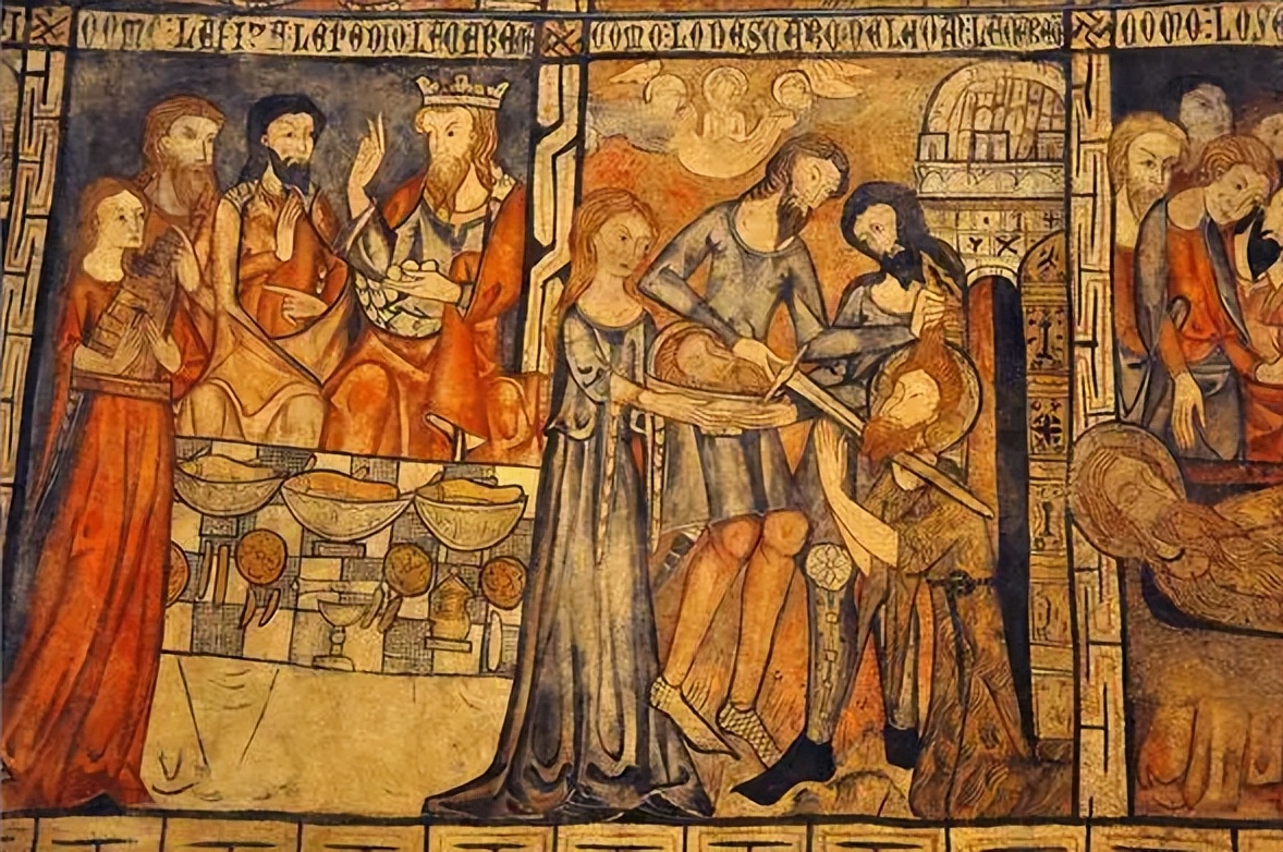 How is the material of ancient murals different from that of the Middle ...