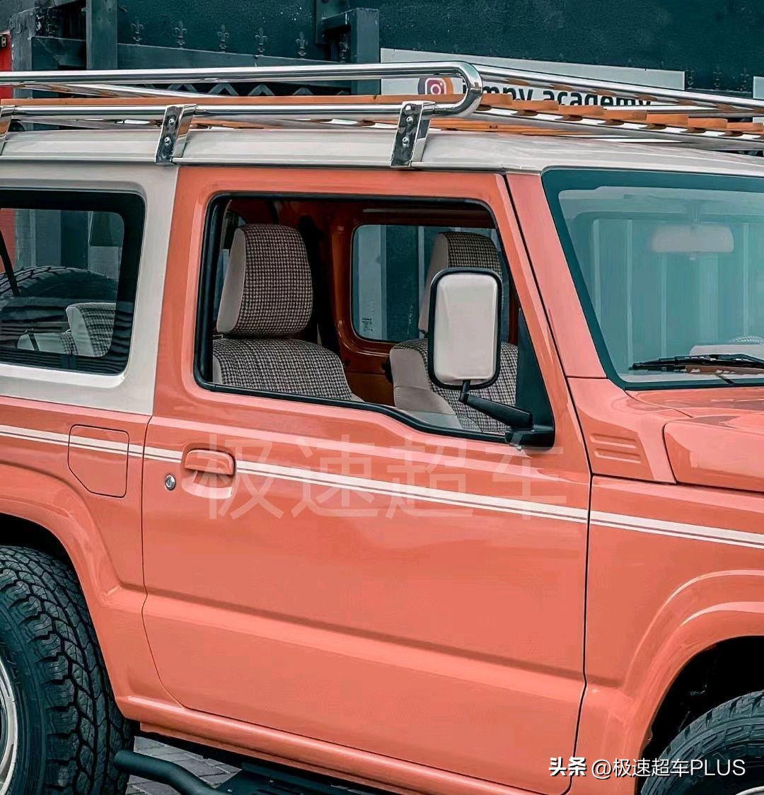 The "retro" Suzuki Jimny is actually shot overseas, with a classic ...