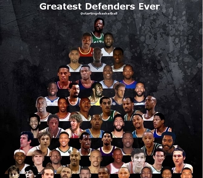 "NBA defensive pyramid: James has 9 gears, Jordan has 6 gears, but he ...