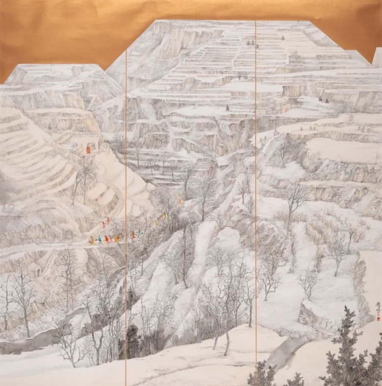 Gao Xiheng: Qingrun Junxiu expresses the realm of colorful art - iNEWS